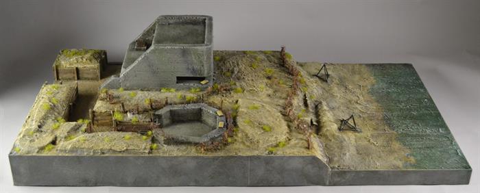 D-DAY Bunker - diorama